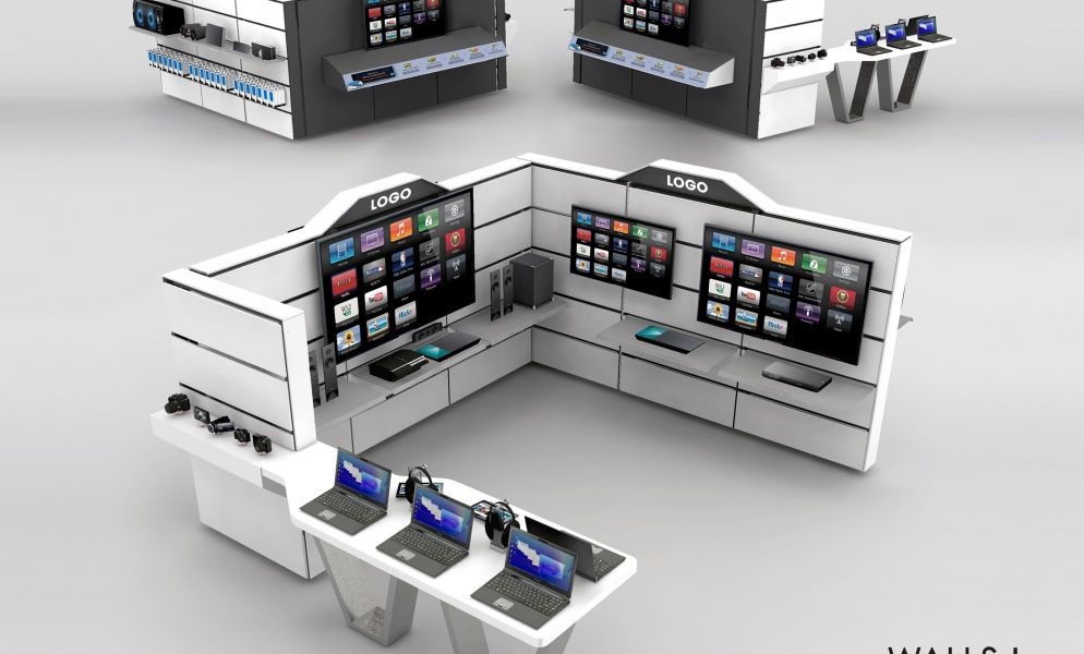 Modular Wall System – Visual Merchandising and Store Design