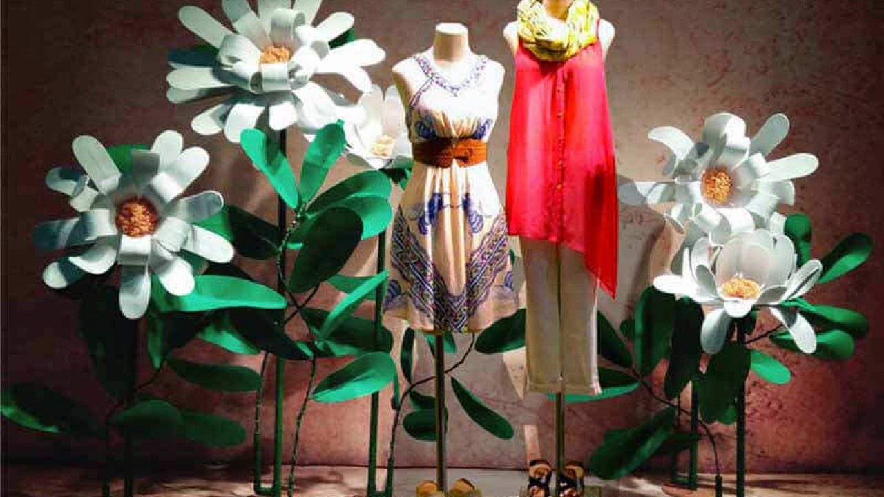 spring flowers display