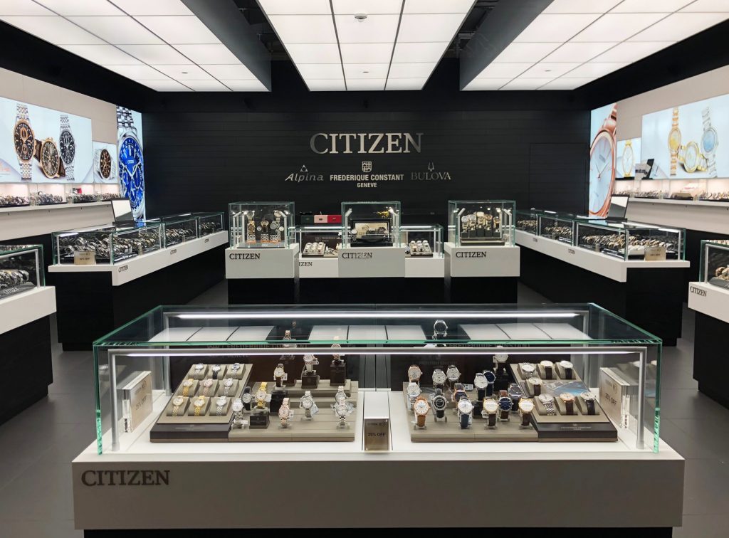 Citizen Watch Opens at Dolphin Mall – Visual Merchandising and Store Design