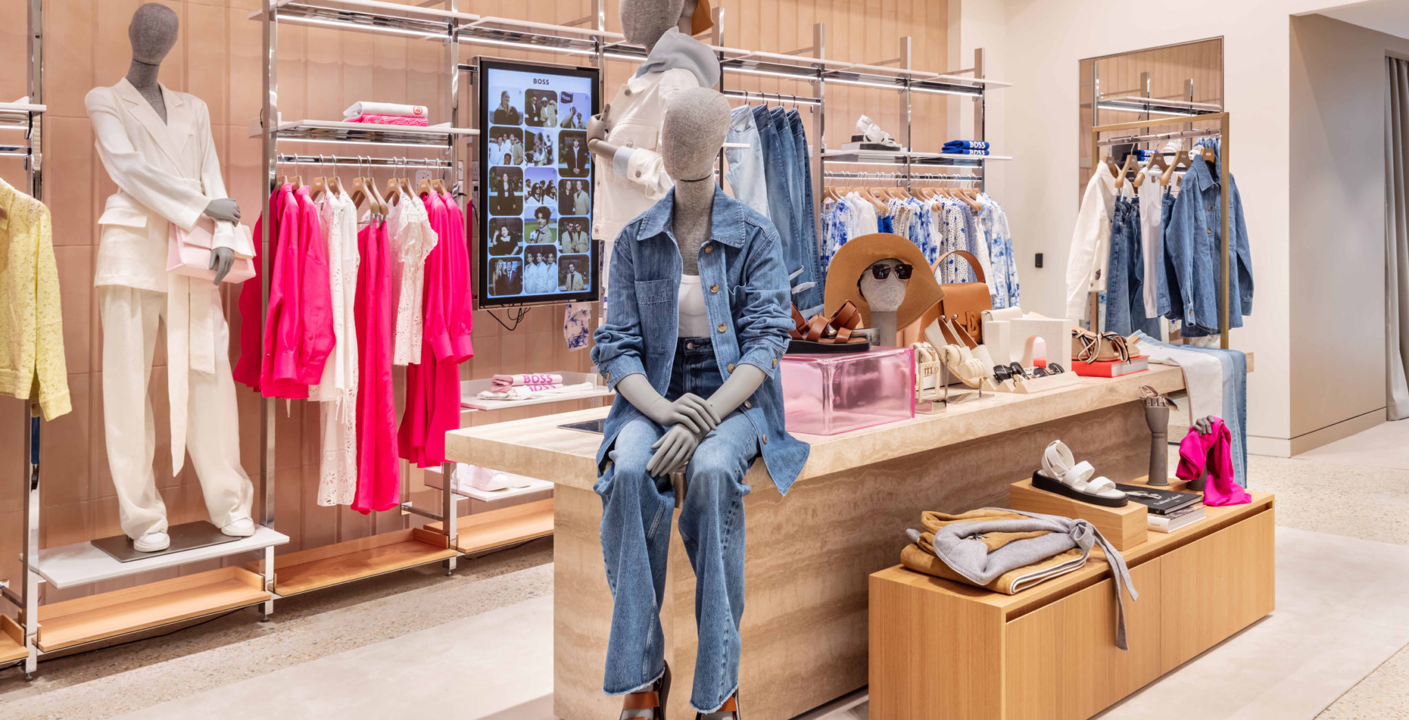 Hugo Boss, London – Visual Merchandising and Store Design