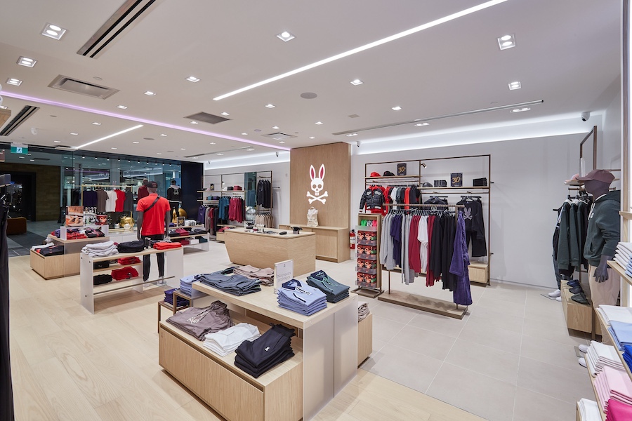 Psycho Bunny Opens 100th Store – Visual Merchandising and Store Design