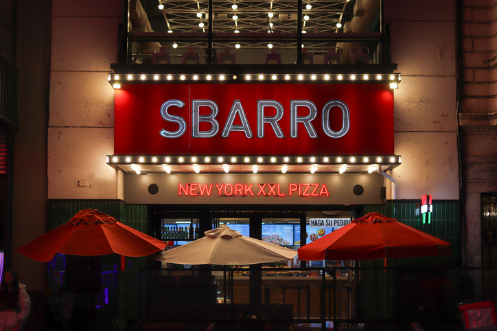 Sbarro Plans 100 Added Locales in ’25 – Visual Merchandising and Store ...