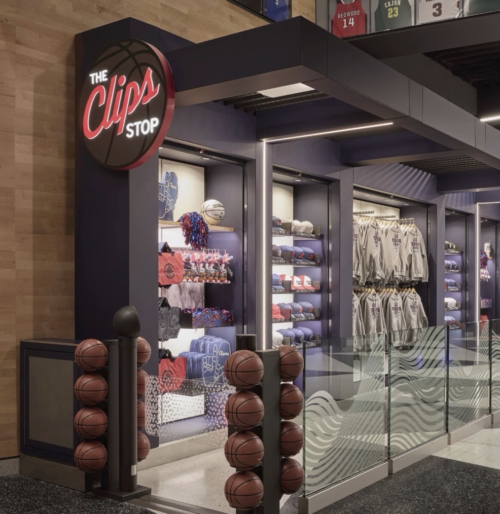On Our Radar: LA Clippers Team Store, Intuit Dome, Los Angeles – Visual ...